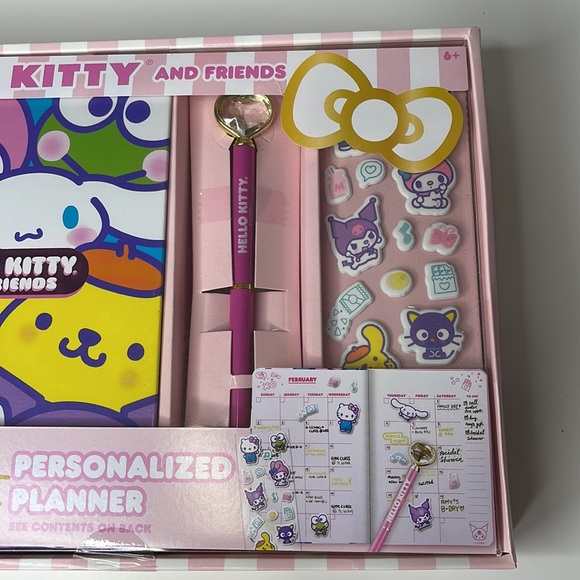 Accessories | New Sanrio I Hello Kitty And Friends Personalized Planner ...